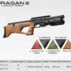 Airgun Technology AGT Uragan 2 Compact Prince Double Bottle Airgun ...