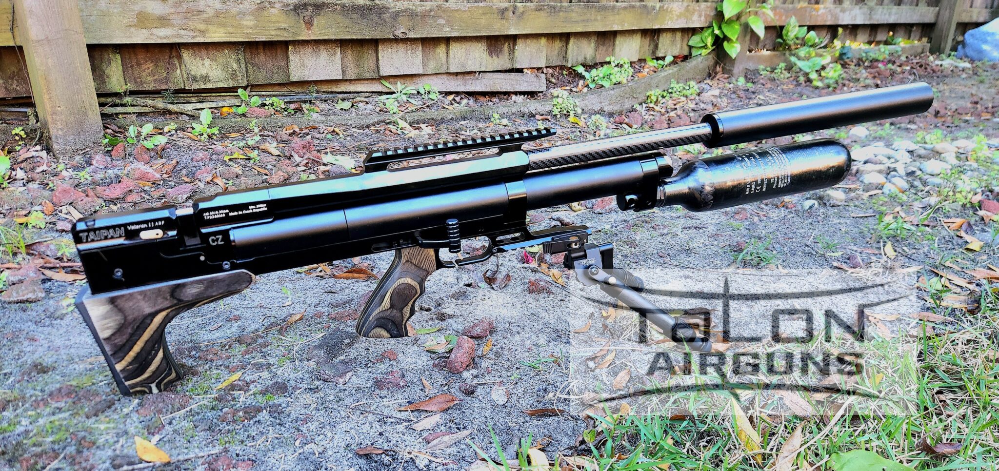 2 PC Taipan Veteran 2 Tactical ADF Airgun Standard .22 - TalonAirguns
