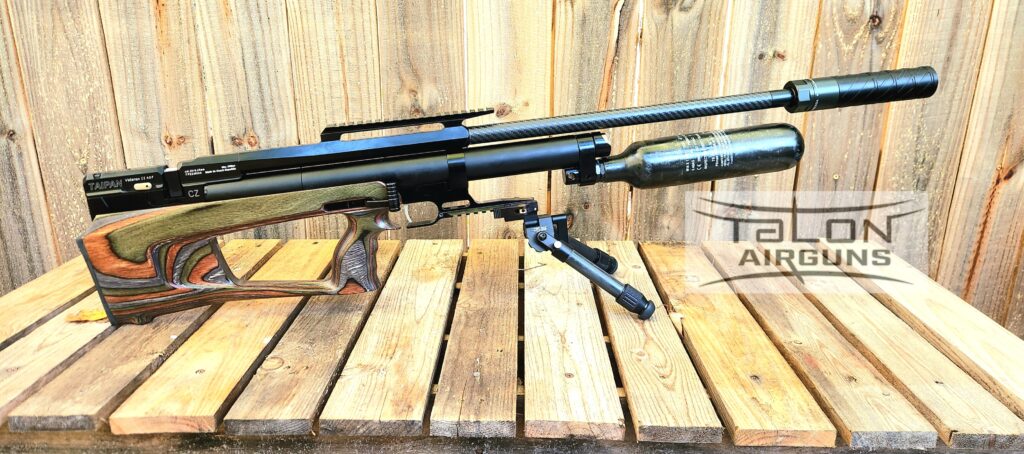 2 PC Taipan Veteran 2 Tactical ADF Airgun Standard .22 - TalonAirguns
