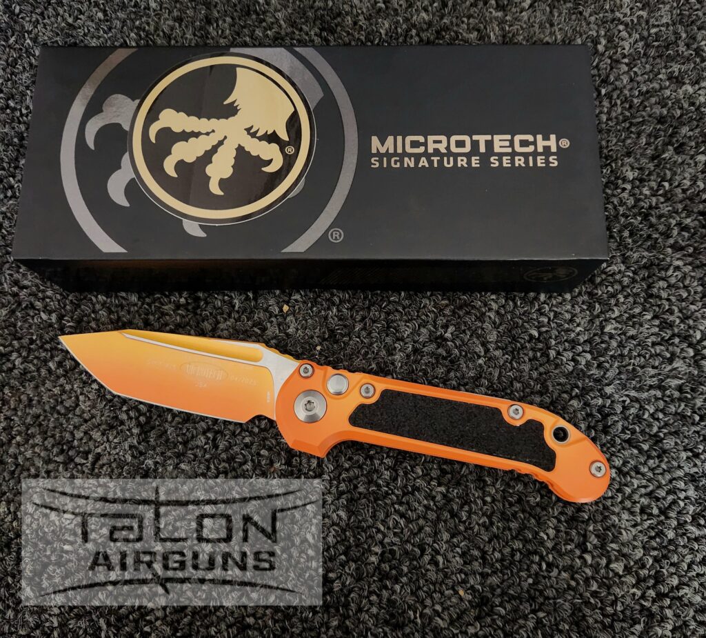 Microtech Knives LUDT Gen III Sunrise Tanto 1136-1LPSUS - TalonAirguns